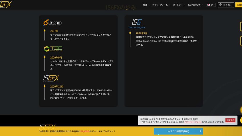 IS6FX(is6com) の評価と評判 | 海外FX調査兵団